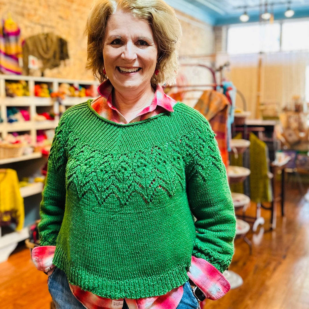 My Knitting Machine Journey with the Halu Sweater, ep. 3 – Fuzzy Goat