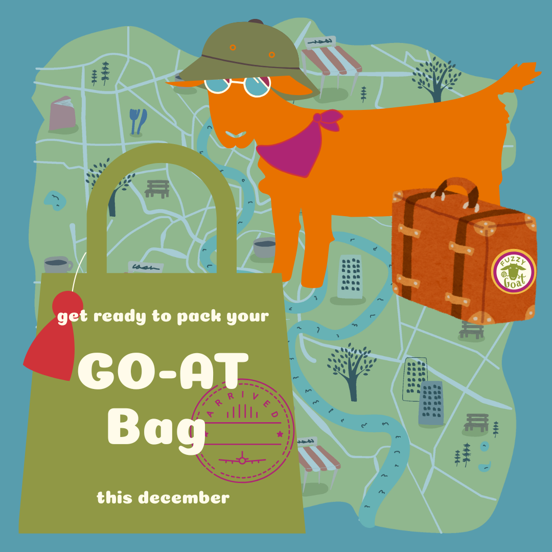 Stuff Your GO-AT Bag – Fuzzy Goat