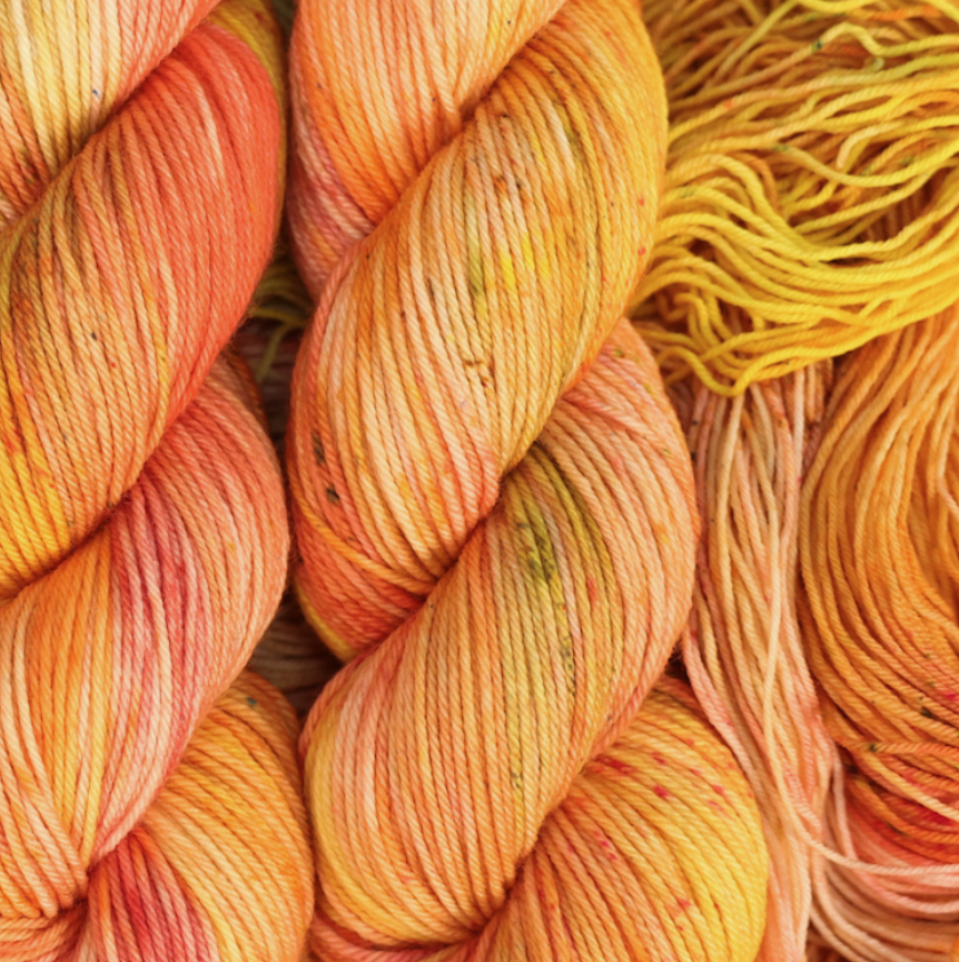 Bad Sheep Yarn Georgia Peach Sangria – Fuzzy Goat